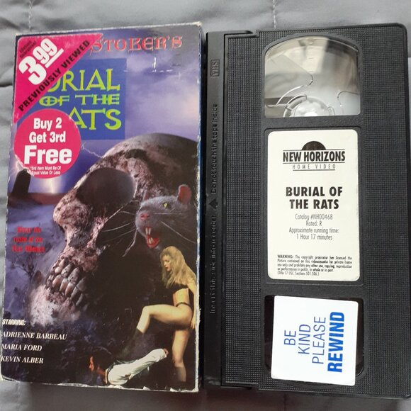 Media | Bram Stokers Burial Of The Rats 1995 Adrienne Barbeau New ...